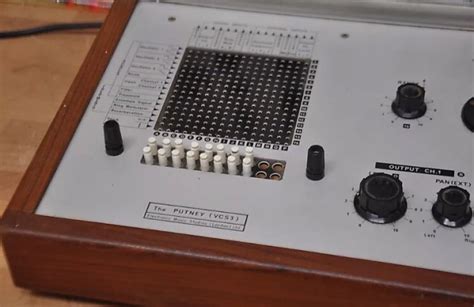Rare Ems Vcs3 Putney Mk1 Analog Modular Synthesizer Synthi Reverb