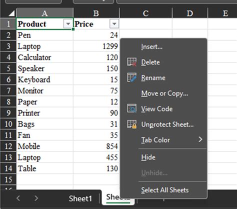 Vba Protect Sheet Syntax Password How To Protect A Sheet