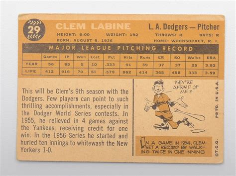 Eighty Five 1960 Topps Baseball Cards Ebth