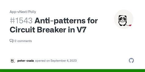 Anti Patterns For Circuit Breaker In V7 Issue 1543 App VNext Polly