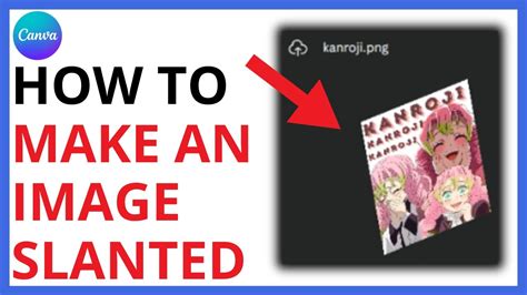 How To Make An Image Slanted On Canva Quick Guide Youtube