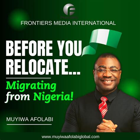 Buy Before You Relocate Migrating From Nigeria Audio By Muyiwa