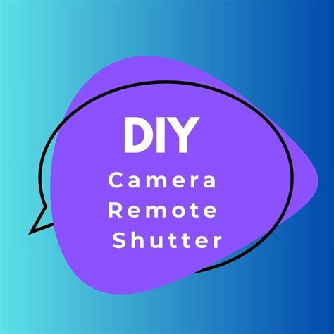 How To Build A Diy Camera Remote Shutter