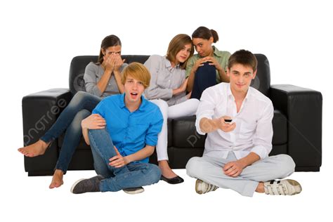 المراهقون يشاهدون الفتيات التلفاز مرحلة المراهقة المراهقين العمل