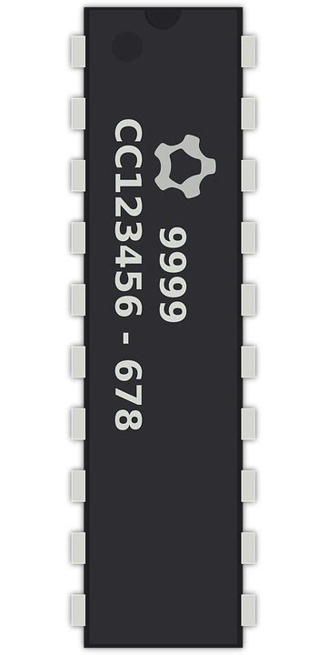 Download Integrated Circuit Ic Royalty Free Vector Graphic Pixabay