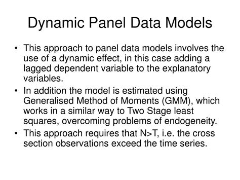 Ppt Panel Data Models Powerpoint Presentation Free Download Id257238