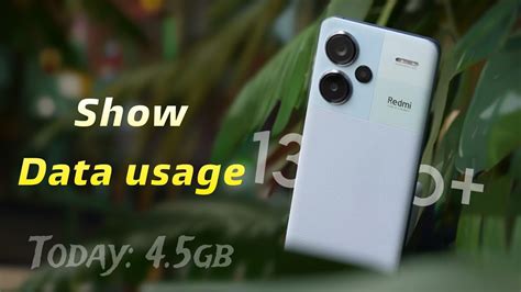 Redmi Note 13 Pro Plus Show Data Usage Notification Redmi Note 13