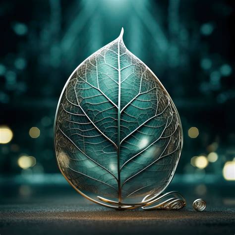 Premium Photo Microstructure Of A Leaf World Environment Day