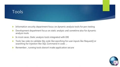 Static Analysis For Security
