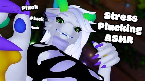 Furry Asmr Dragon Girl Plucking Away Your Stress And Worries 💤 Positive Affirmations Youtube