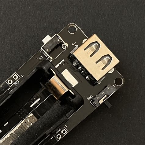 An Uncommon Version Of The 18650 Battery Shield — What Is K1 For Resp32