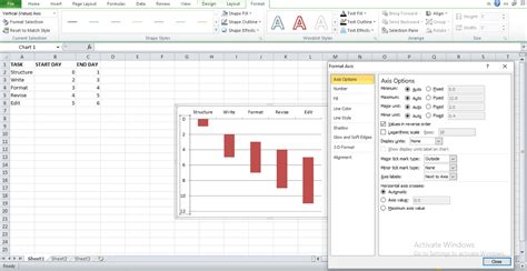 How To Create A Gantt Chart In Excel 2025