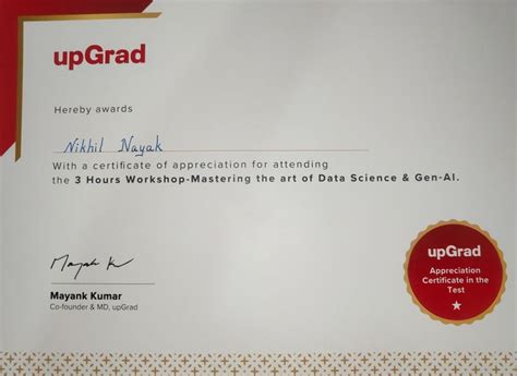 Nikhil Nayak On Linkedin Datascience Datavisualization Tableau Learningjourney Upgrad Ai