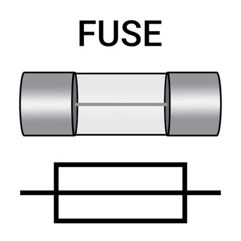 Premium Vector Electric Fuse Illustration Electrical And Electronic Component Physics Lessons