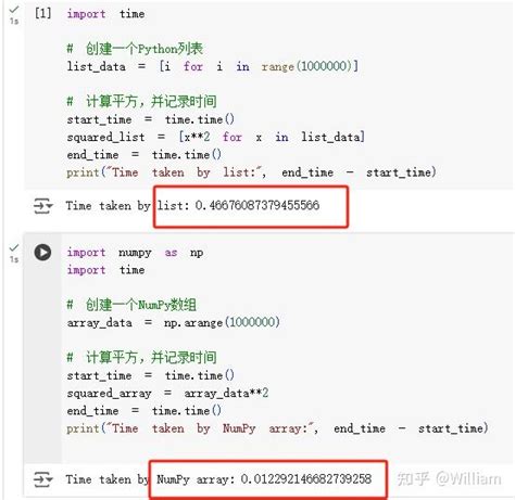 Ptyhon办公 计算100万次平方要多久?numpy Vs Python内置函数:numpy运算速度高于后者几十倍。 知乎 Ptyhon办公 计算100万次平方要多久?numpy Vs Python内置函数:numpy运算速度高于后者几十倍。 知乎
