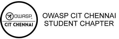 Owasp Chennai Institute Of Technology Owasp Foundation