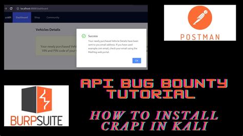 Api Bug Bounty Tutorial Api Penetration Testing Api Vulnerability