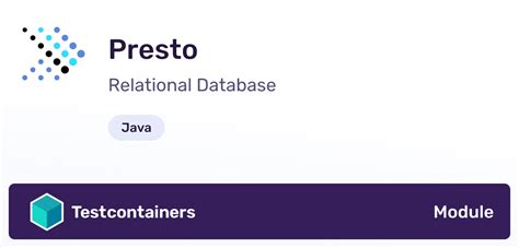Testcontainers Presto Module