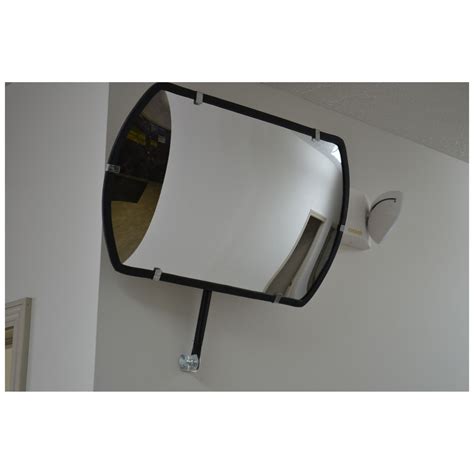 Rectangular Acrylic Convex Security Mirror 797zp4 Plx 2030 T Grainger