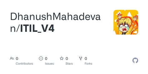 Itil V4 Itilfoundation Itil4edition Pdf At Master · Dhanushmahadevan Itil V4 · Github