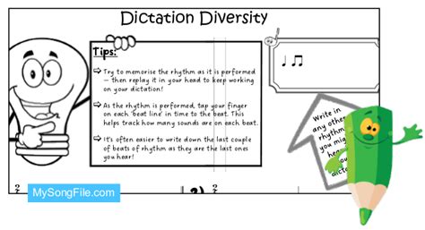 Dictation Diversity Simple Metre My Song File