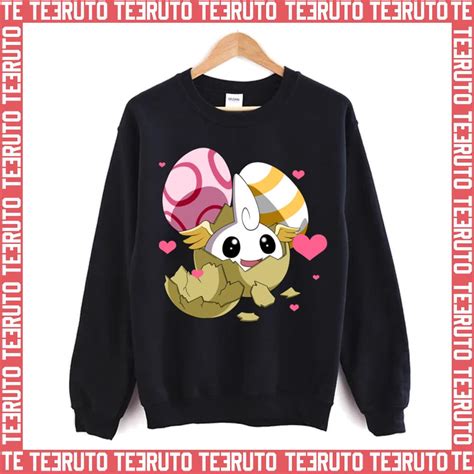 Puttimon Eggs Design Digimon Unisex Sweatshirt Teeruto