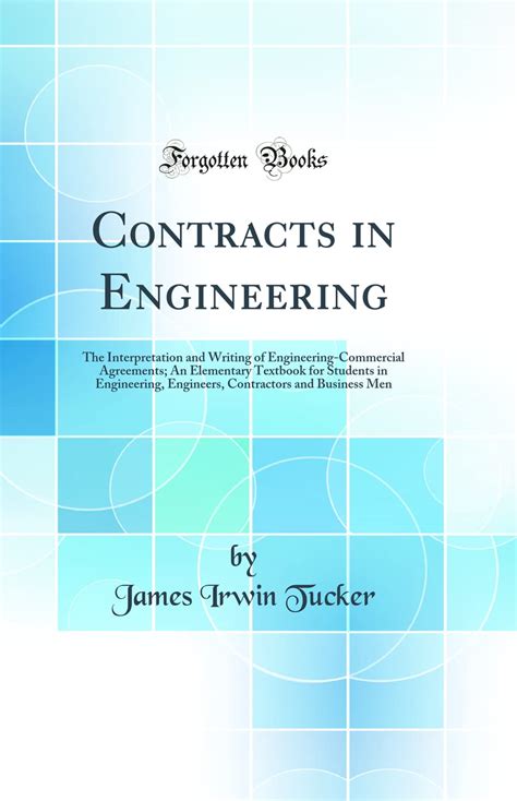 Buy Contracts In Engineering The Interpretation And Writing Of Engineering Commercial