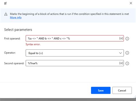 Solved If Is Empty On Multiple Vars Power Platform Community