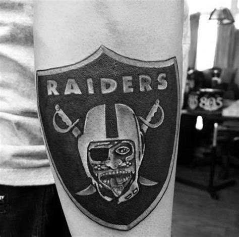 40 Oakland Raiders Tattoos For Men Raiders Tattoos Tattoos For Guys
