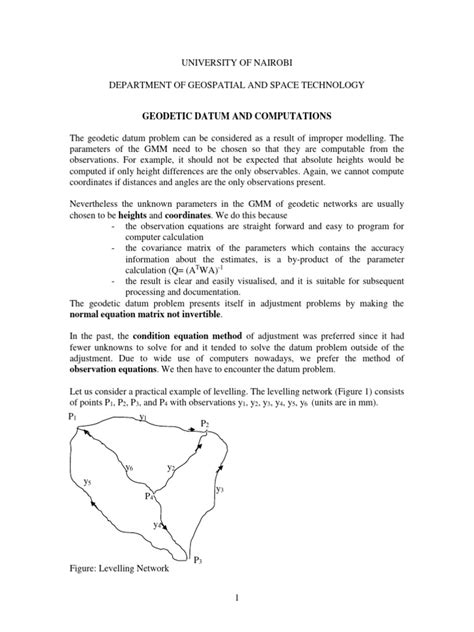chapter six datum pdf eigenvalues and eigenvectors geodesy