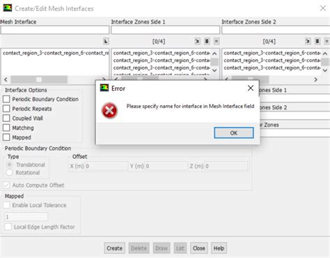 Ansys Fluent Mesh Interfaces Researchgate