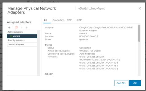PowerStore PowerStoreX Reconfiguring The PowerStore Management Network Is Not Supported When