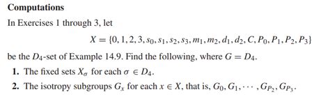 Solved Computations In Exercises Through Let Chegg Com