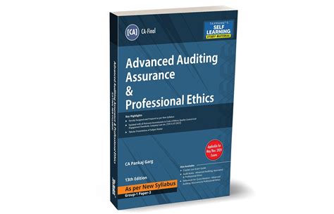 Buy Taxmann S Advanced Auditing Assurance Professional Ethics Paper 3 Audit Most Updated