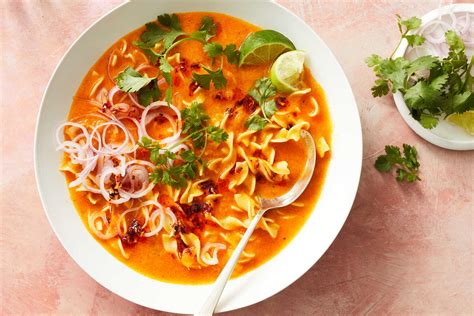 Creamy Butternut Squash And Coconut Noodle Soup Recipe