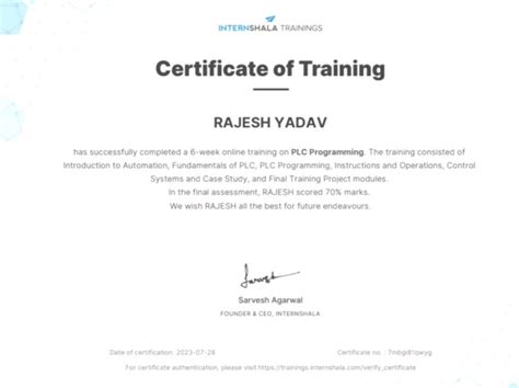 Rajesh Yadav On Linkedin Internshala Internshalatrainings Internship