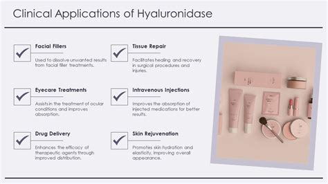 Hyaluronidase The Essential Enzyme For Beauty And Health Ppt Template