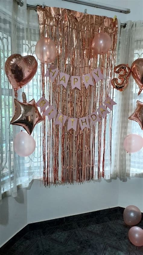 Pin by Kyasarin キャサリン on Ideas for birthday Ideas para cumples Simple birthday decorations