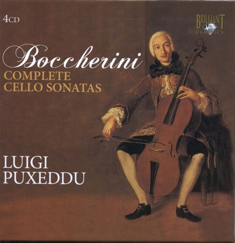 Luigi Boccherini Luigi Puxeddu Boccherini Complete Cello Sonatas