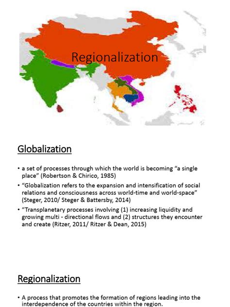 Chap 6 Regionalization Pdf Globalization Mindanao