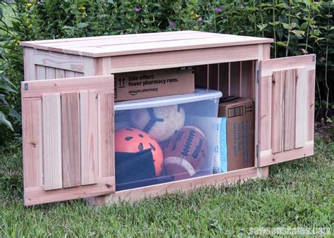Diy Wooden Storage Box Plans