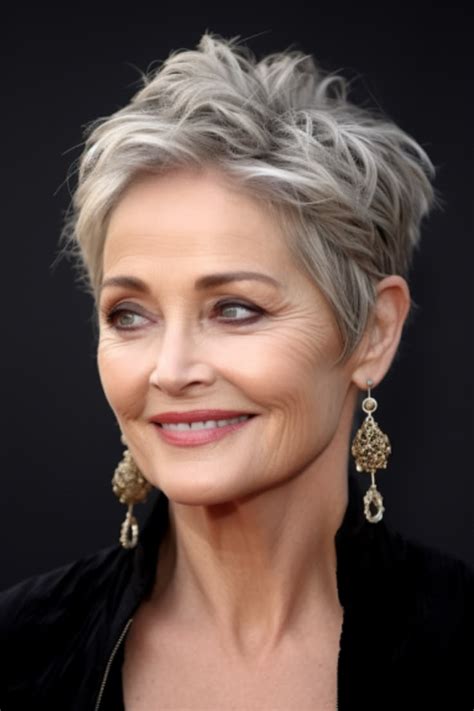 100 Classic Short Haircuts For Older Women Short Silver Hair Short