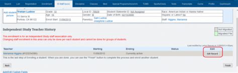 Student Deleting Records