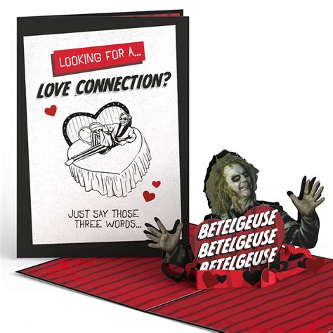 Beetlejuice™ Love Connection Pop Up Card Lovepop