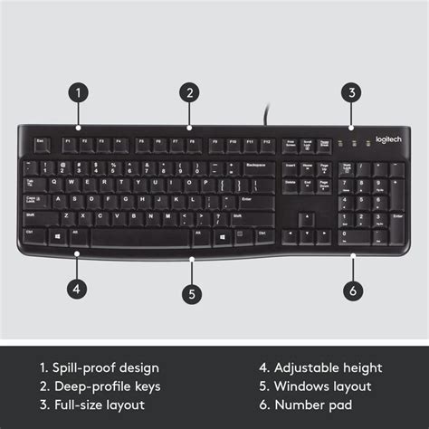 Logitech K120 Buy At Galaxus