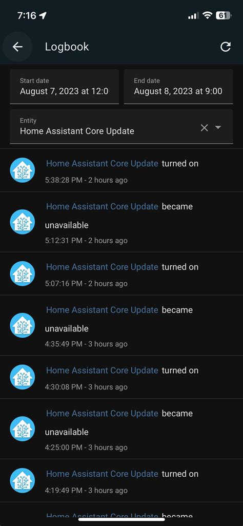 My System Entities Keeps “became Unavailable” R Homeassistant