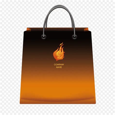 矢量黑黄渐变手提袋png图片素材下载图片编号10759364 Png素材网