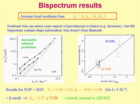 Bispectrum Results