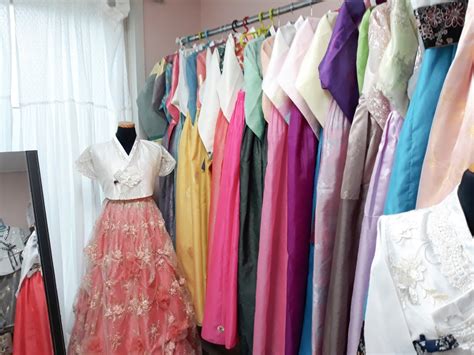 한복대여 평택 분바르기메이크업 드레스