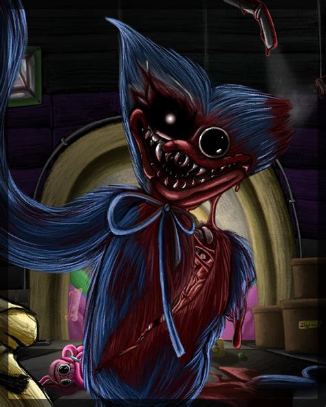 Huggy Wuggy Fanart By Snowyra On Deviantart